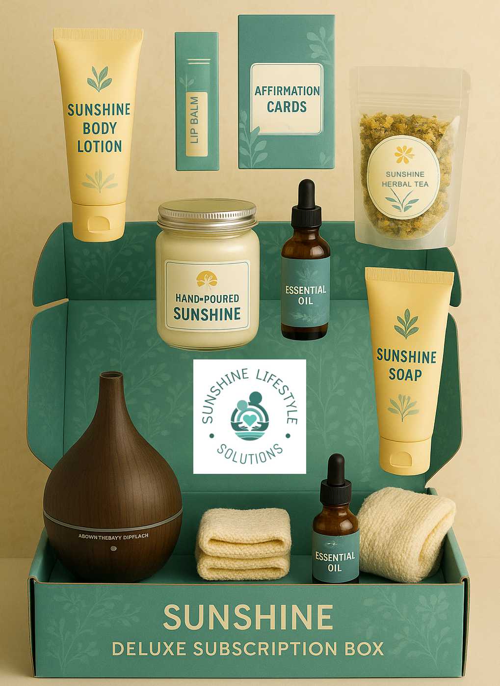 Sunshine Self-Care Deluxe Box – Sunshine Lifestyle Solutions